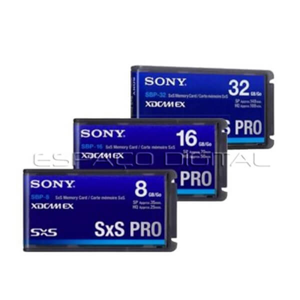 Mídia SXS SONY | Espaço Digital